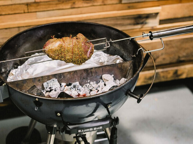 Premium BBQ Rotisserie Kit | Espetosul | Webber Kettle